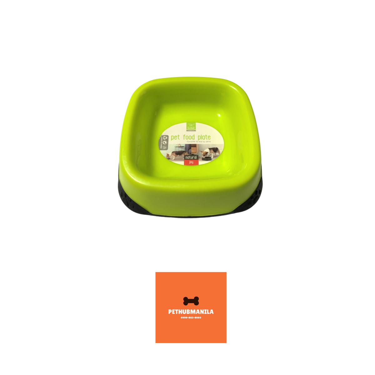 Pet Homie Light Green Food Plate (Small) – PetHubManila